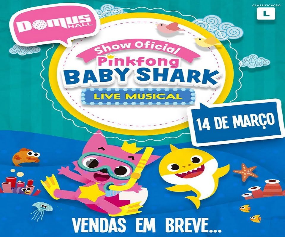 Musical infantil Baby Shark chega a João Pessoa em março - Ale Lontra