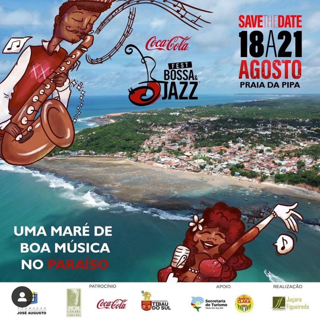 Fest Bossa & Jazz retorna de forma presencial à Praia da Pipa - Ale Lontra